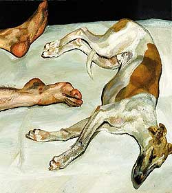 misswhistle: Lucian Freud's Dog Love