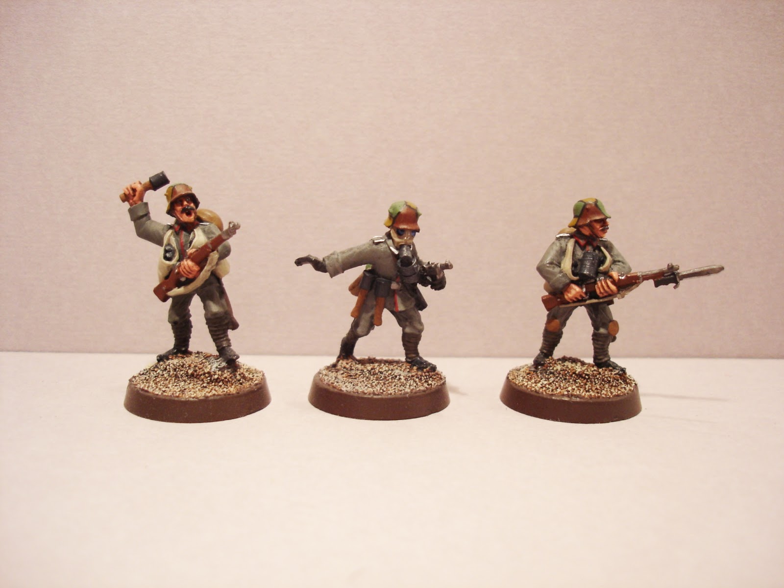 Bonoborc Inc.: A vendre : Infanterie allemande WW1 28mm