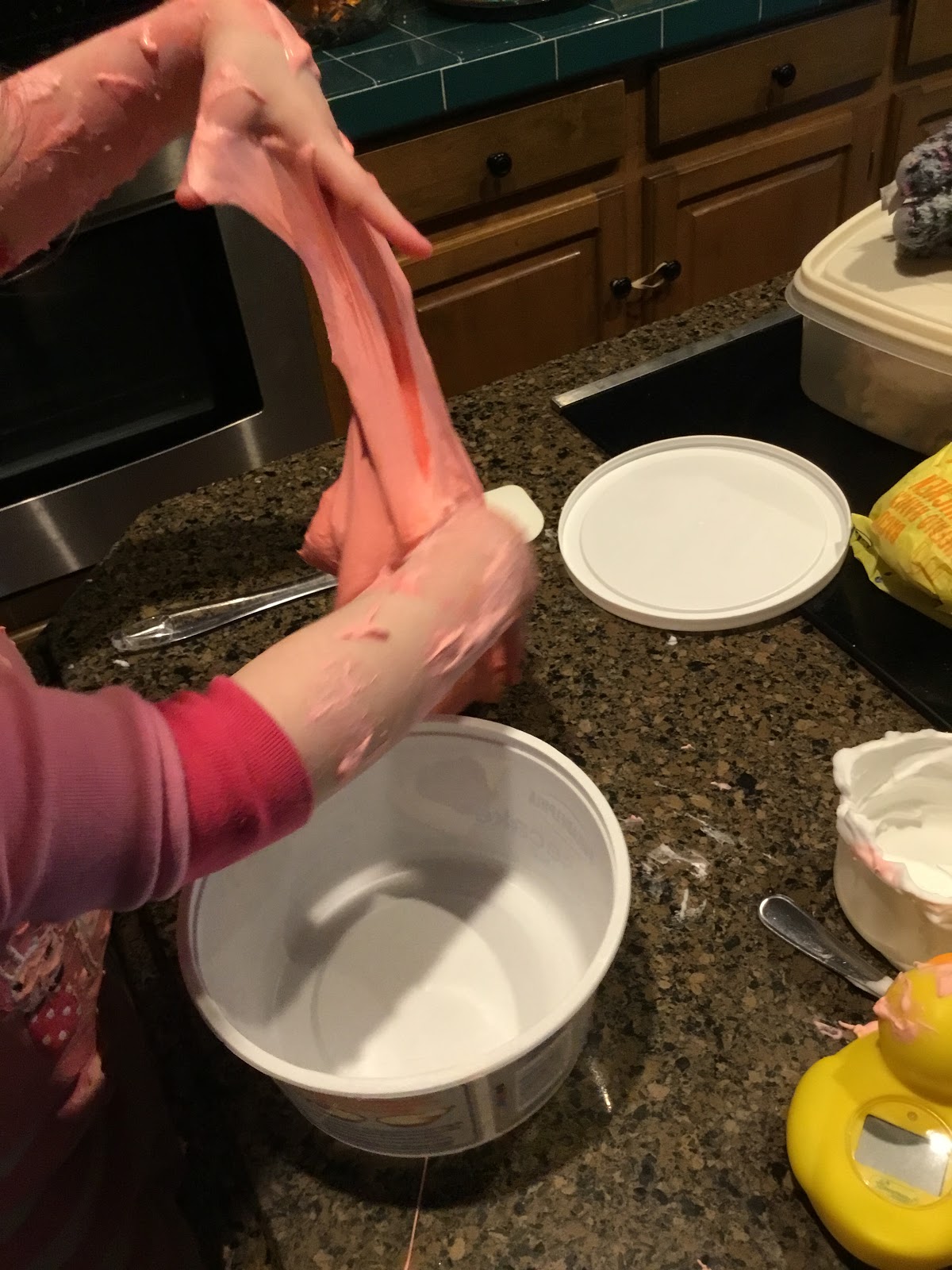 The Perfect Stitch...: Fluffy Slime Day...