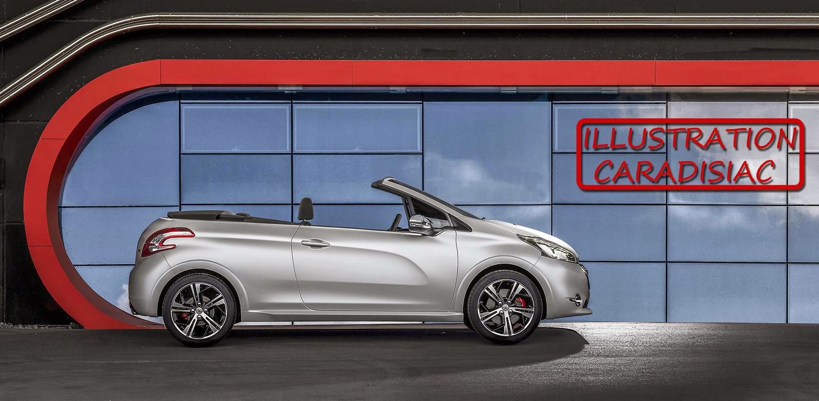 The Gear Shift: Peugeot 208 convertible due in 2015 with soft top