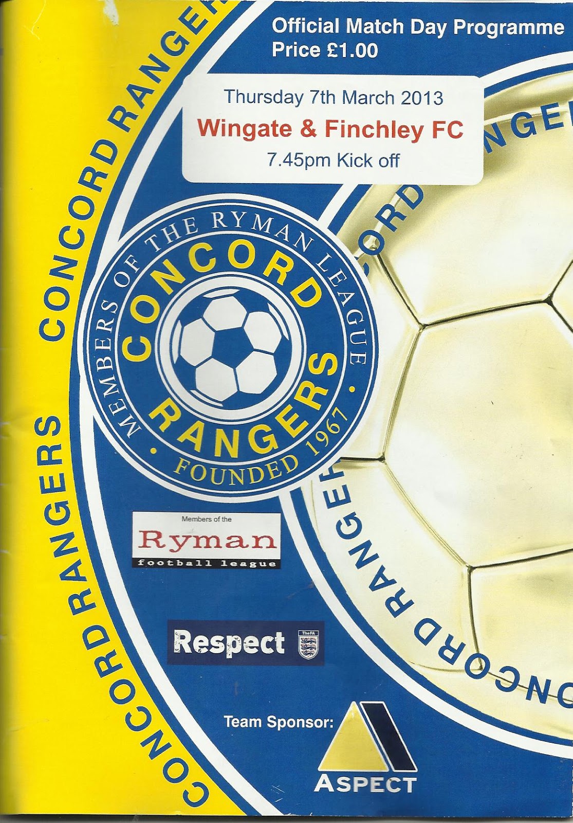 Hopping all over the World: Concord Rangers