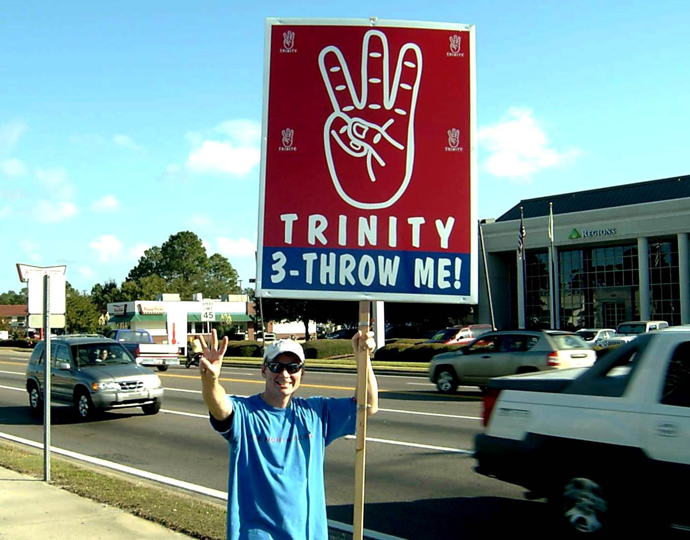 Anglicans Ablaze: 'Threethrowing' created as Christian gesture