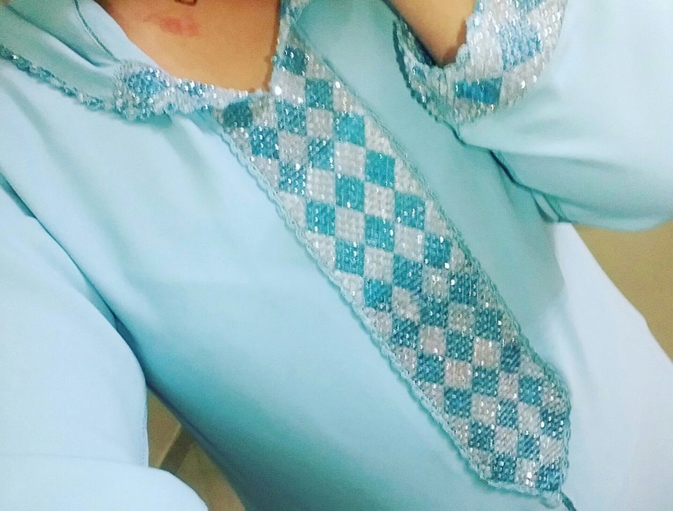 جلابة براندة العقيق من تصميم الرائعة Hanouna Hanane‎