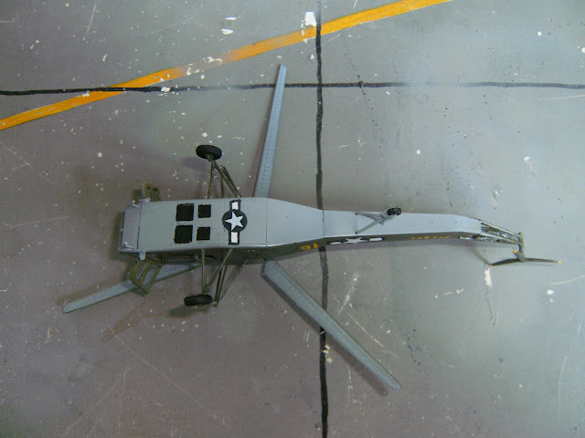 Happyscale-Modellbau: Sikorsky R-4 Hoverfly - aeromodell resin-kit 1/72