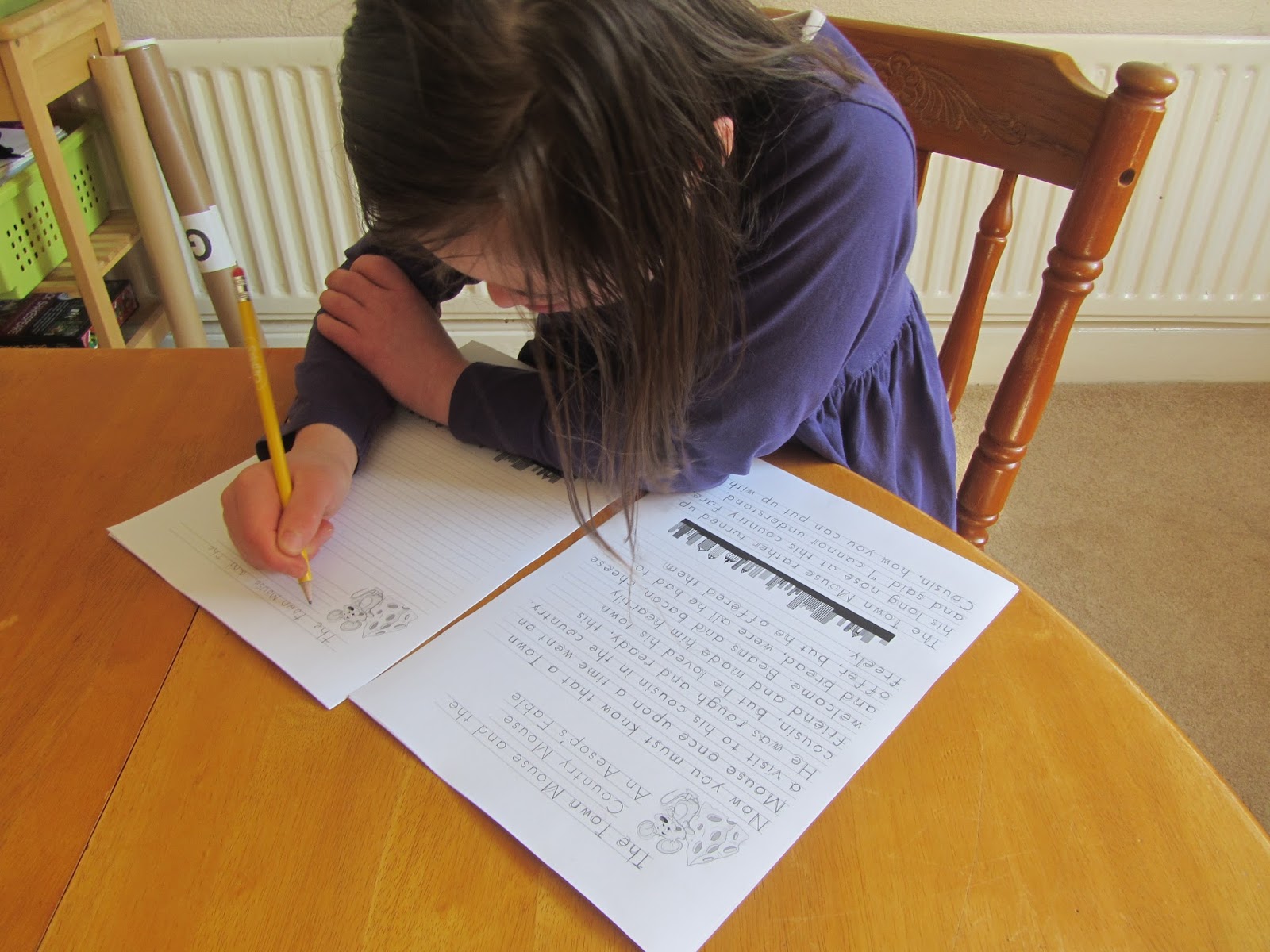 As He Leads is Joy: Homeschool Copywork - TOS Review