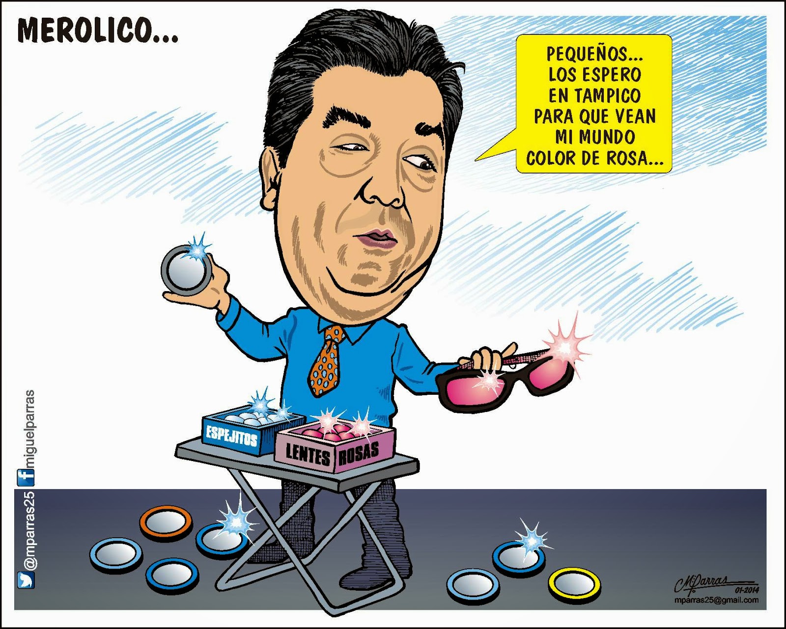 MIGUEL PARRAS: enero 2014