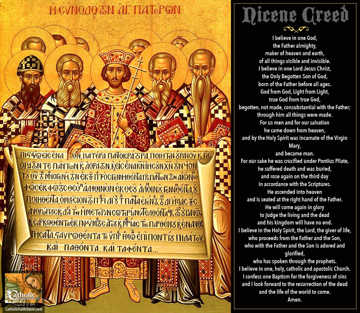 ALL SAINTS: 🕂The Nicene Creed