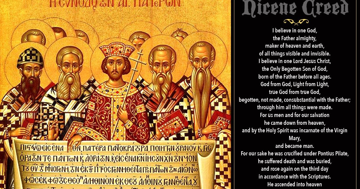 ALL SAINTS: 🕂The Nicene Creed