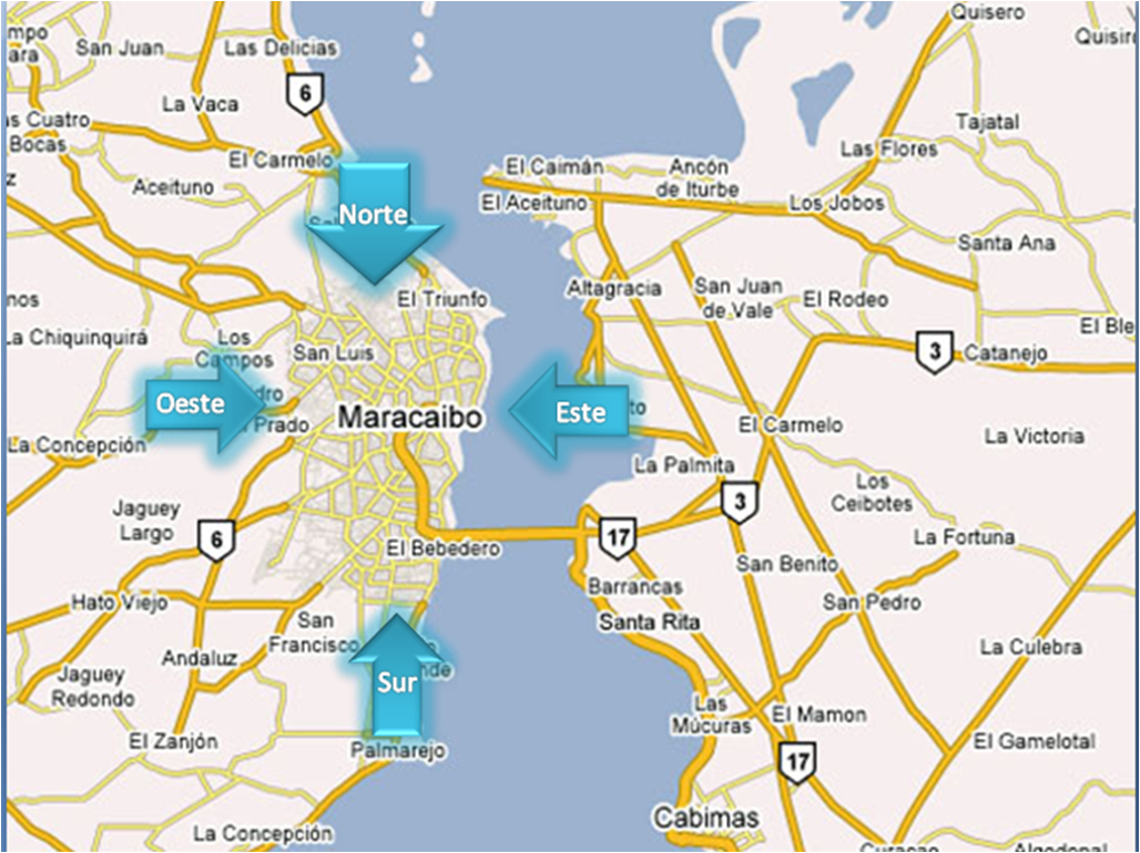 Recorriendo Maracaibo : Ubicación