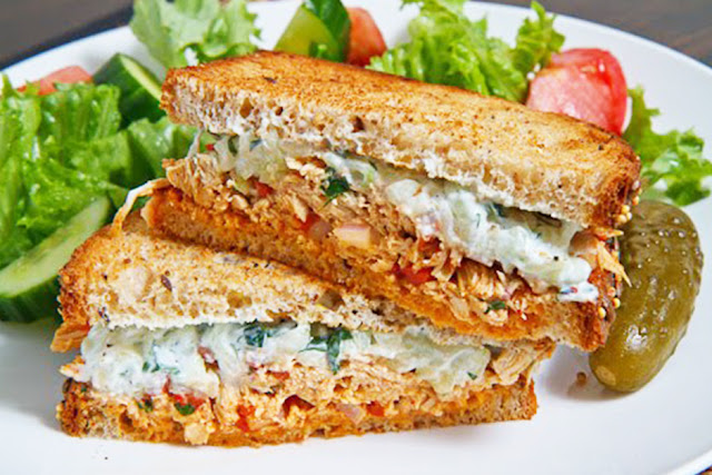 Pinoy Chicken Sandwich Recipe | cook