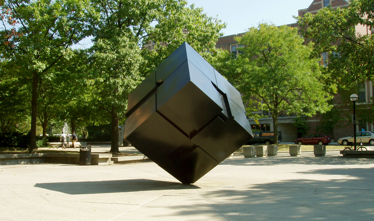 Big Apple Secrets: The Astor Place Cube,formally, named Alamo