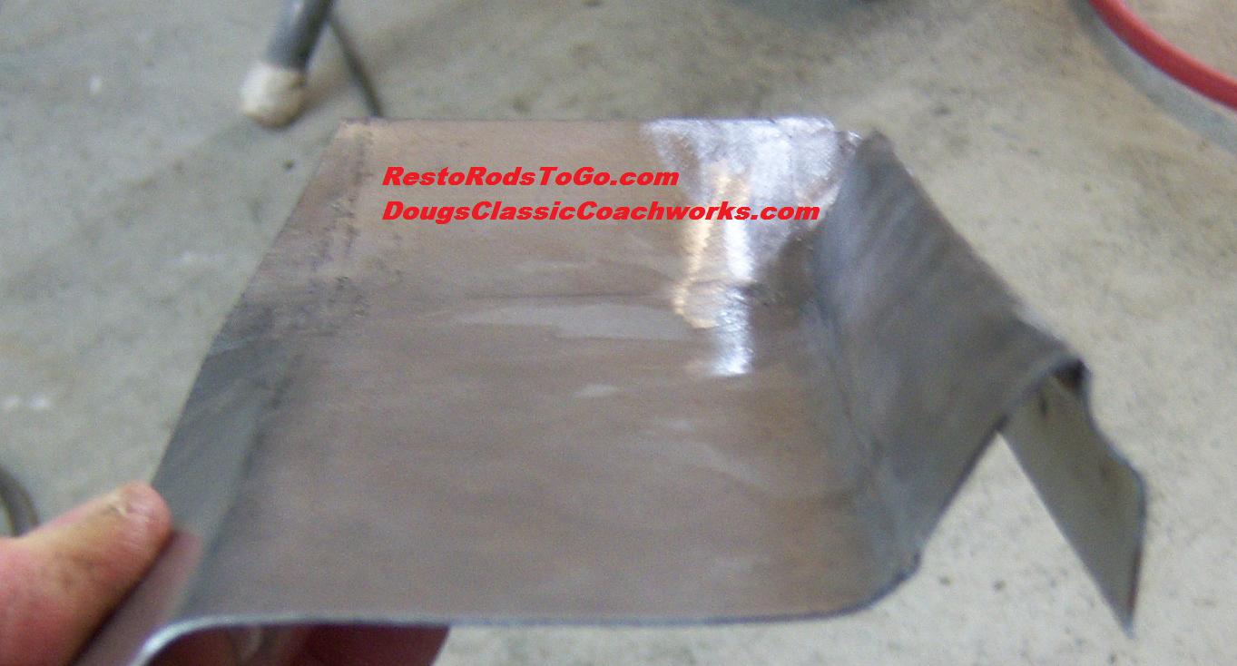1941 Cadillac Convertible rust repair sheet metal reconstruction ...