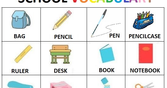 School Vocabulary