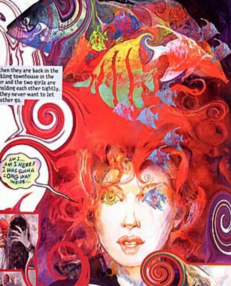 Kleinen Rabe Cosplay: Sandman Cosplay-Death and Delirium