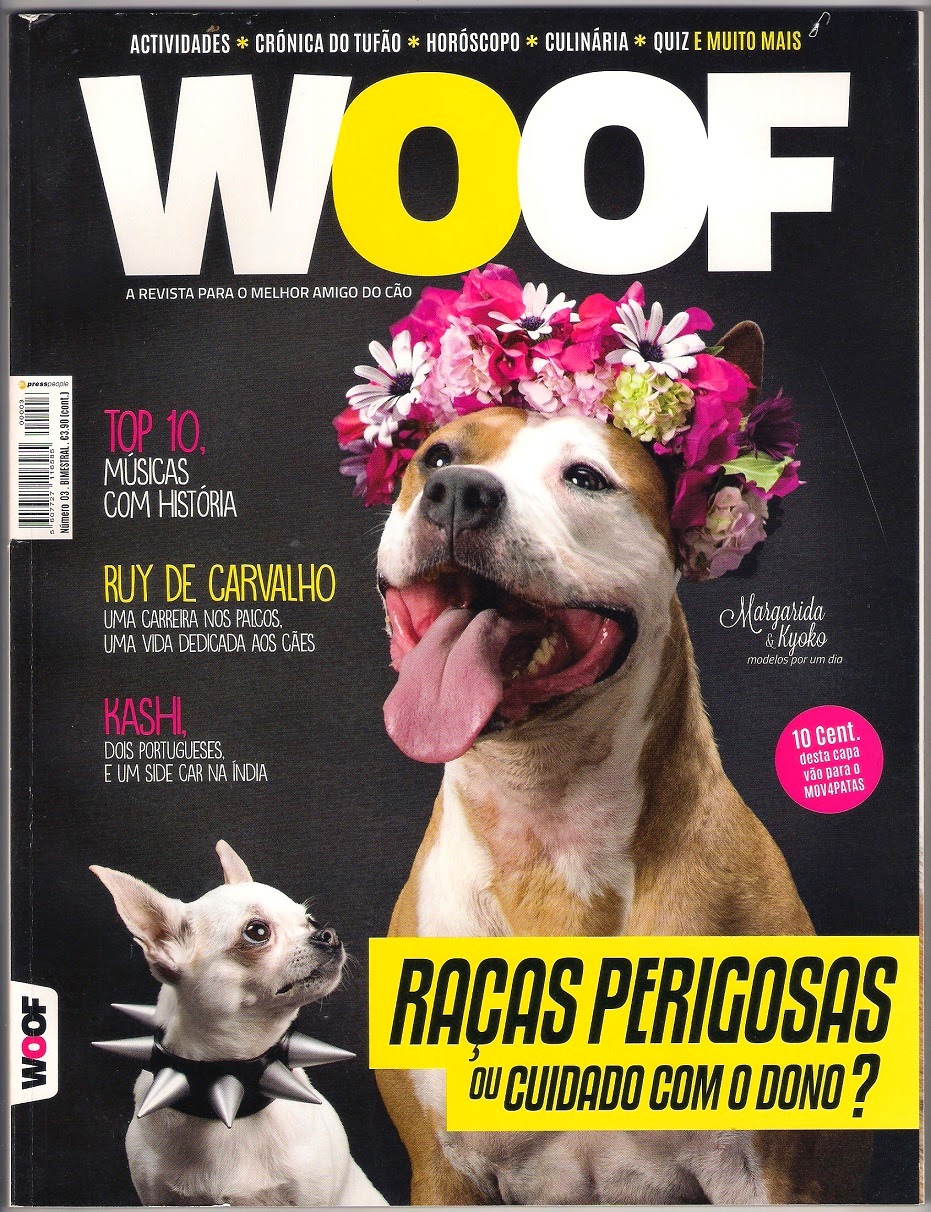 Pedro Garcia Rosado: "Woof" - sobre cães, para "o melhor amigo do cão"