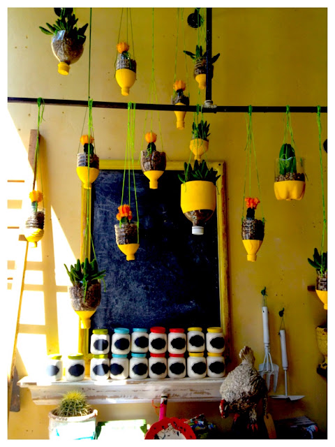 How to Recycle: Recycled Hanging Planters