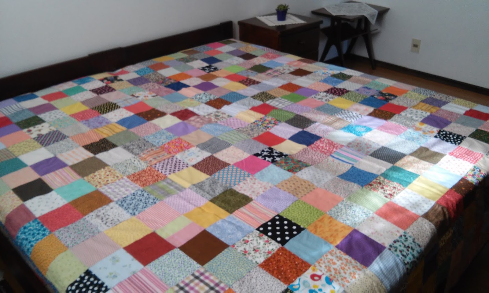 Ah, lá em casa!: Colcha de Retalhos