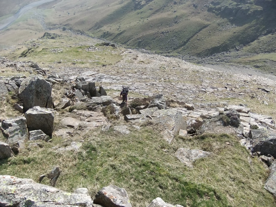 Keswick Rambles Lake District Guided Walks: Cam Crag Ridge.