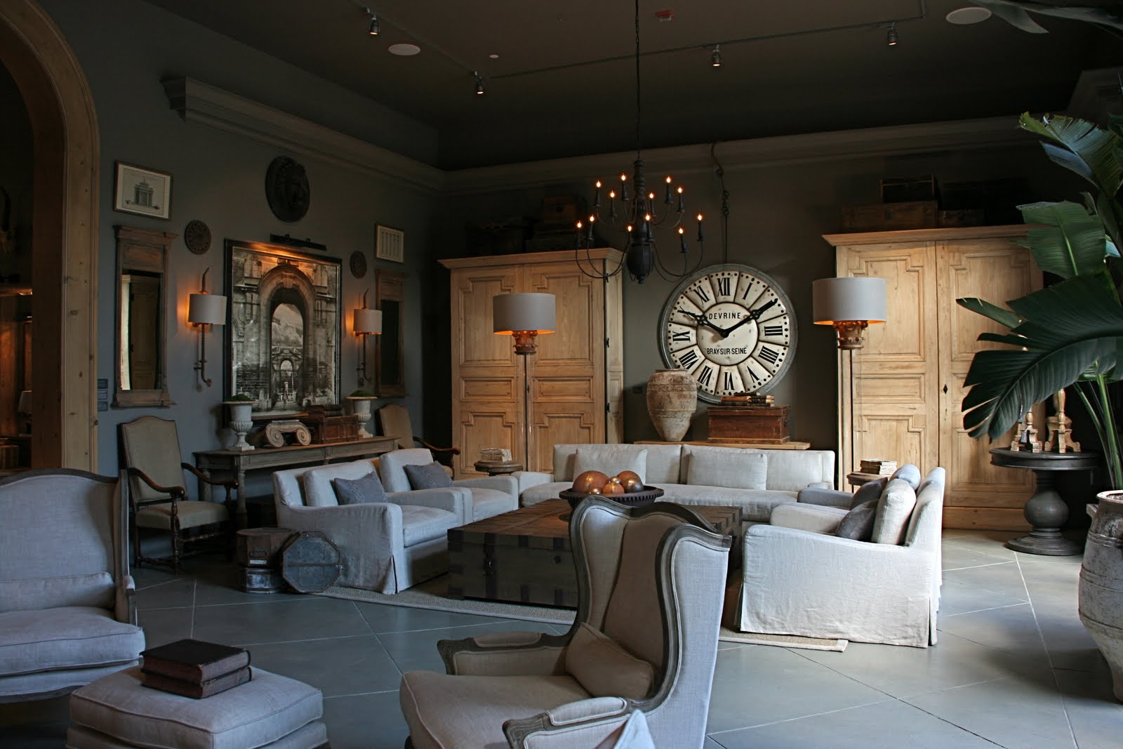 vignette design: The San Francisco Restoration Hardware Gallery