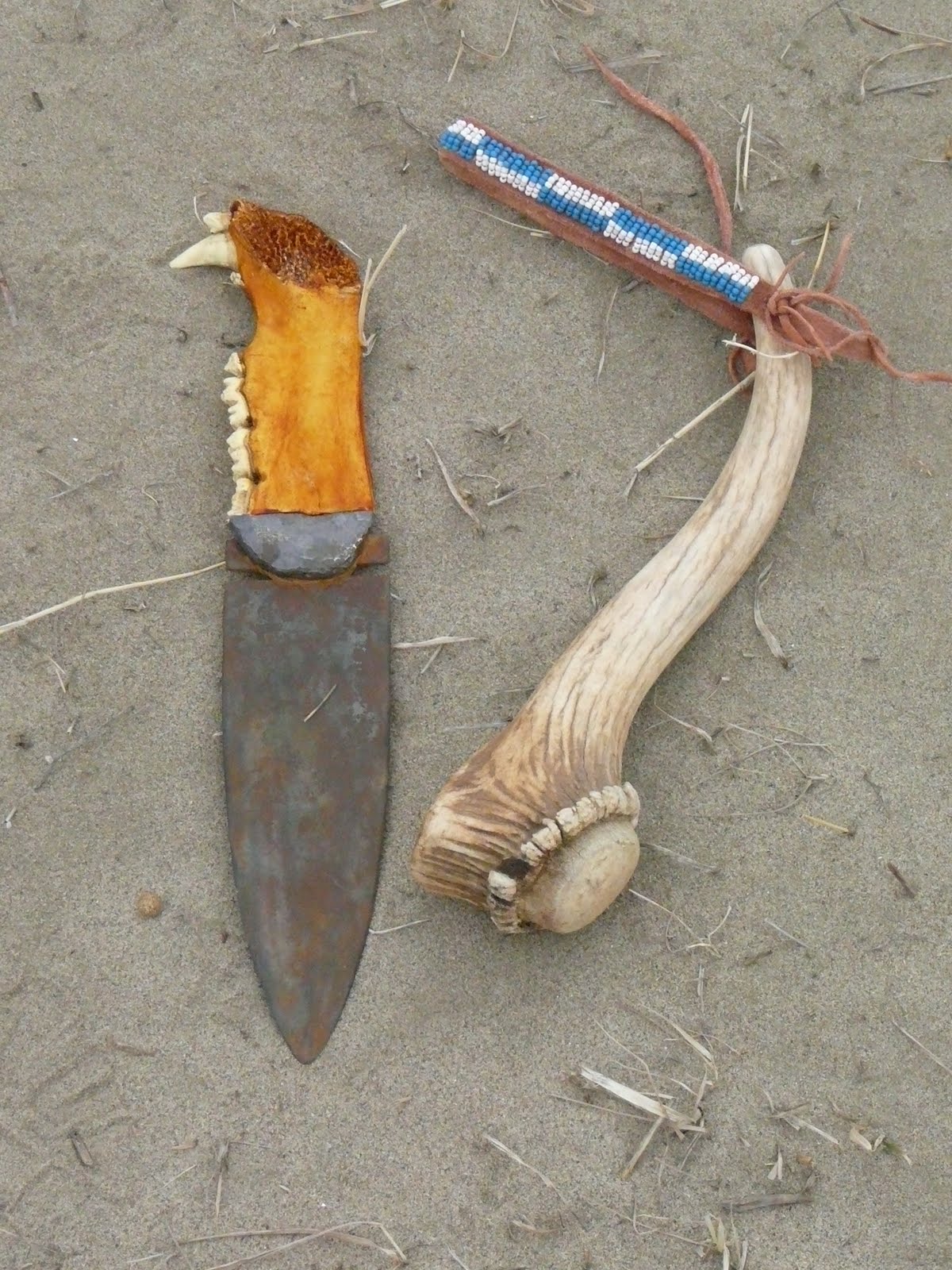 Art of Chris Bezold-Plains Indian Reproductions: Grizz BearJaw Dagger ...