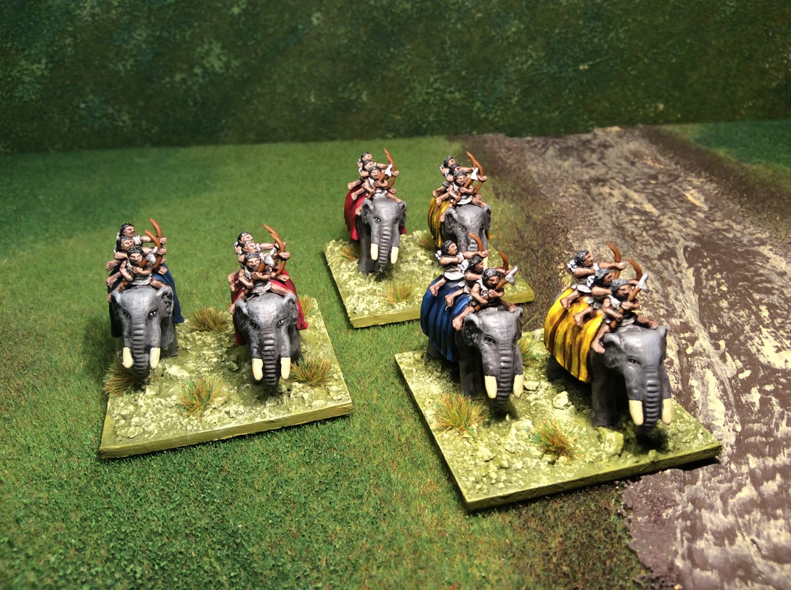 The Northumbrian Wargamer.: 10mm Numidian Elephants et al.
