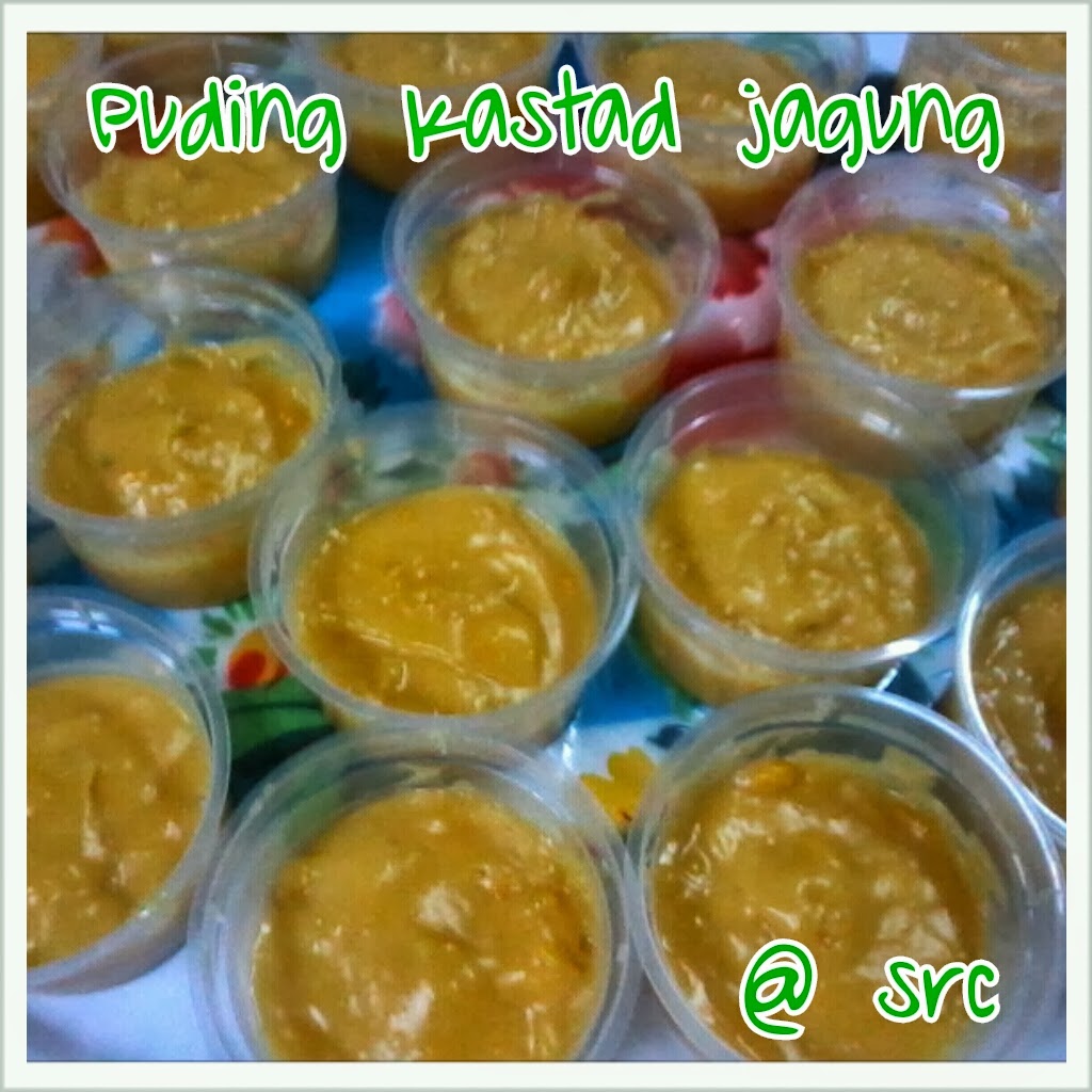Sweet red cherry: PUDING KASTAD JAGUNG