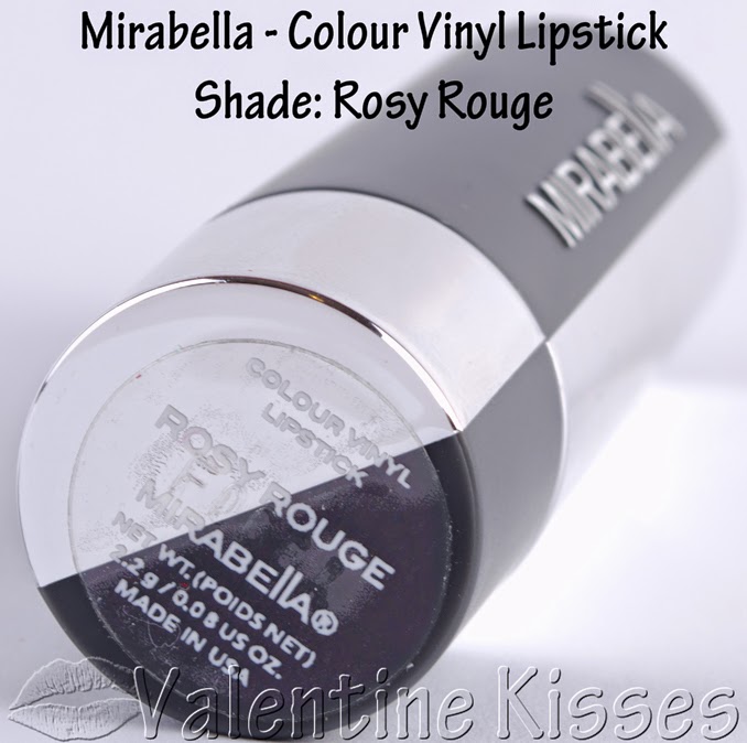 Valentine Kisses: Mirabella Colour Vinyl Lipstick in Rosy Rouge ...