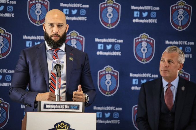 Tim Howard is now owner/director/player of USL's Memphis 901 FC ...