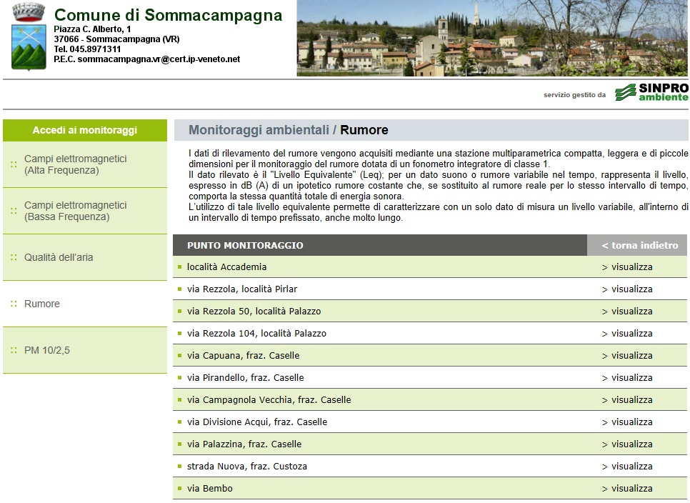 Qualche Assessore può spiegarmi il perchè la centralina dei Monitoraggi ...