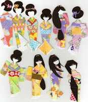 Origami: Boneka Jepang (Washi Japan doll) | A Light and Share the World