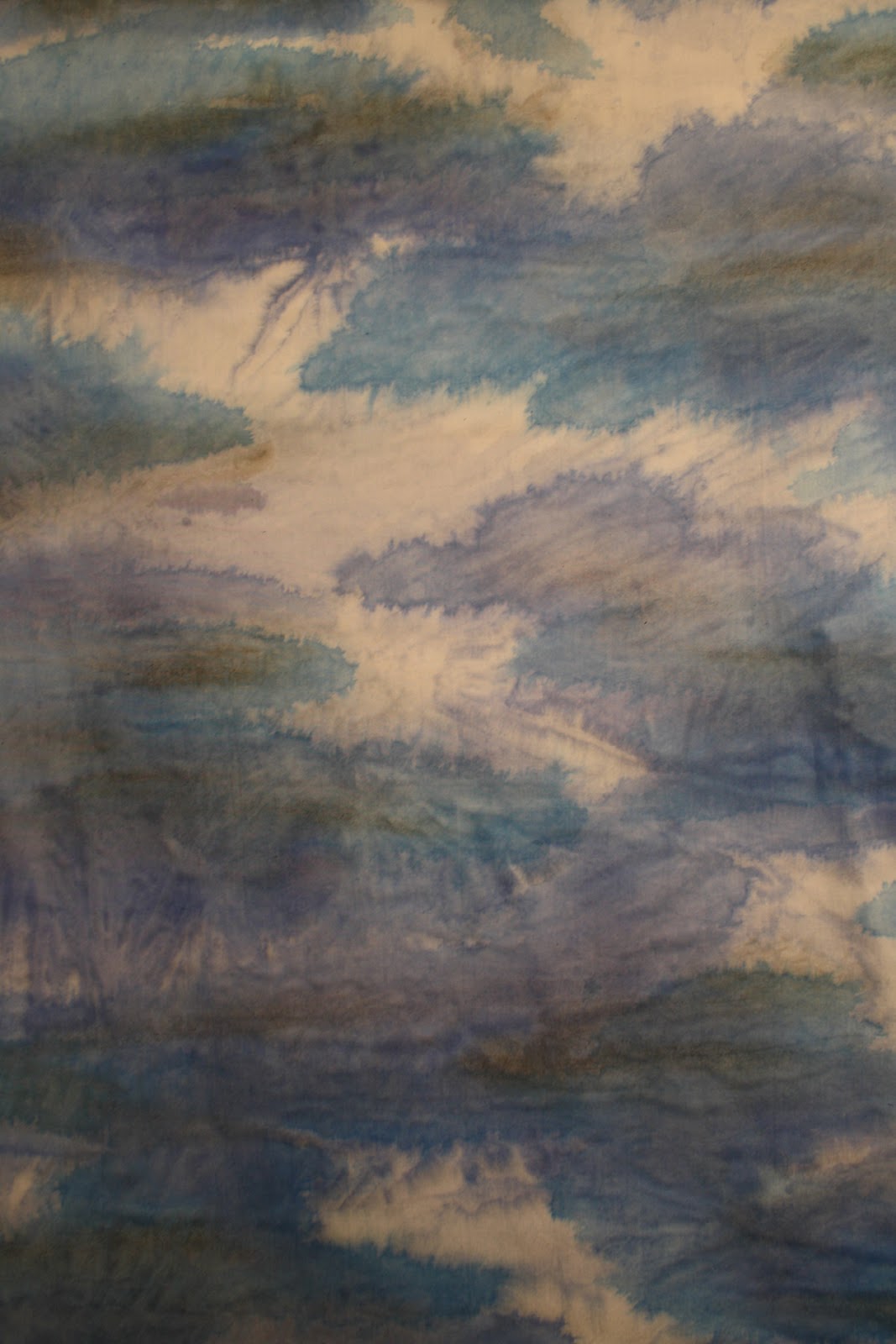 Living and Dyeing Under the Big Sky: More Painted Sky Fabrics