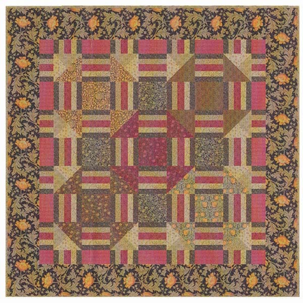 Pelenna Patchworks: Moda Best of Morris quilt kit and pattern now ...