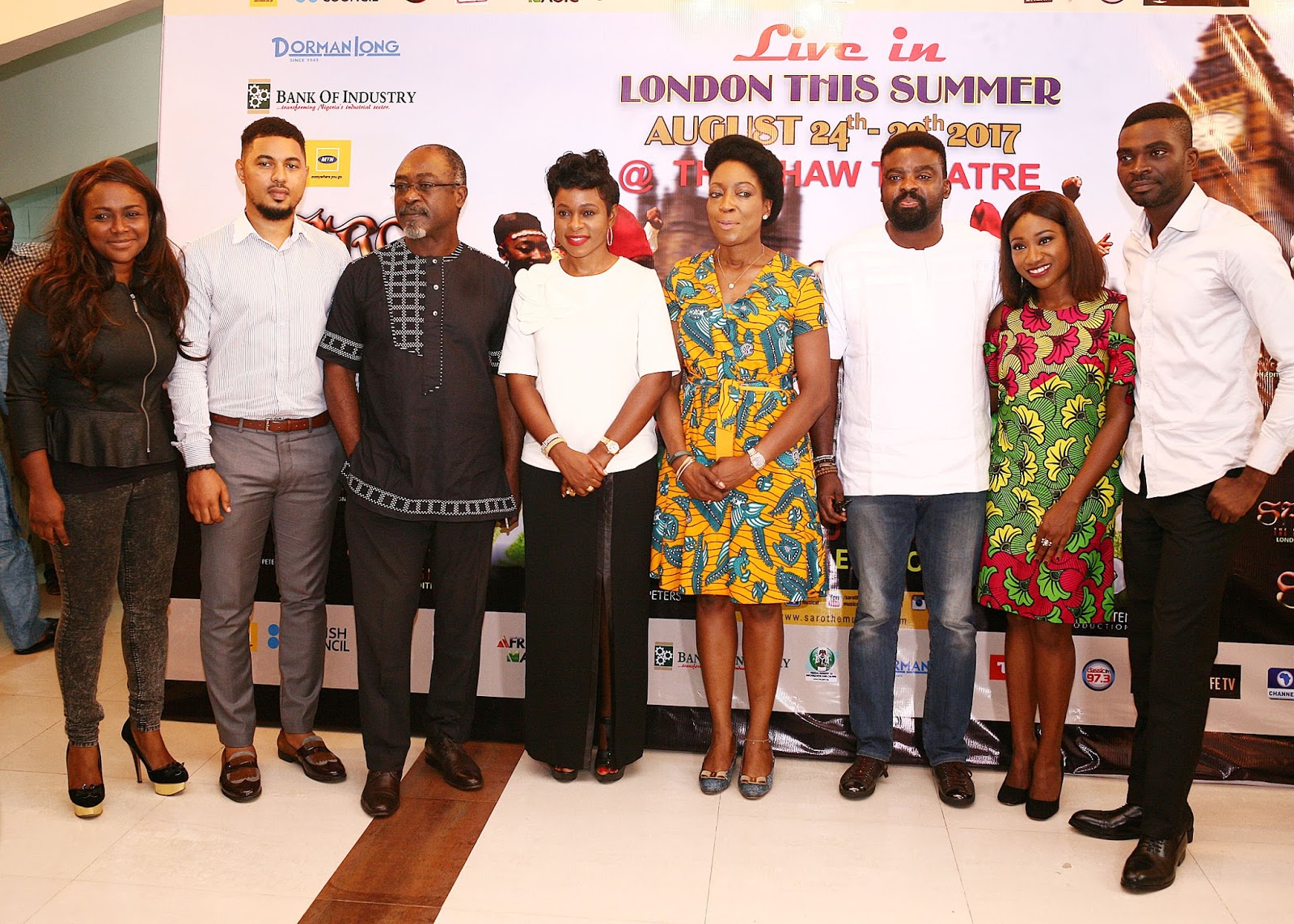 Saro The Musical in London’s West End. August 24 – 29, 2017