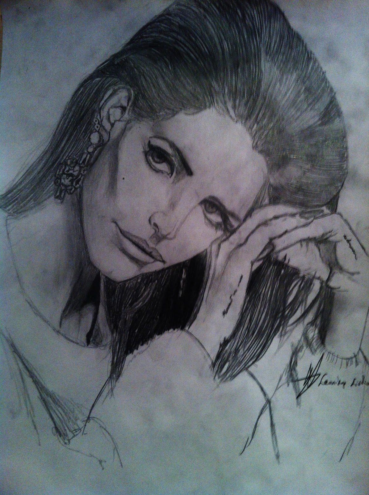 Rebel Visionaire: My Lana Del Rey drawings