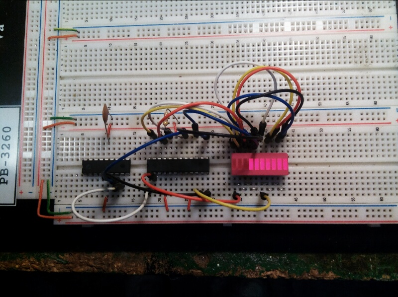 PIC Projects in Pascal: LED Bar Graph -- with the MAX7219