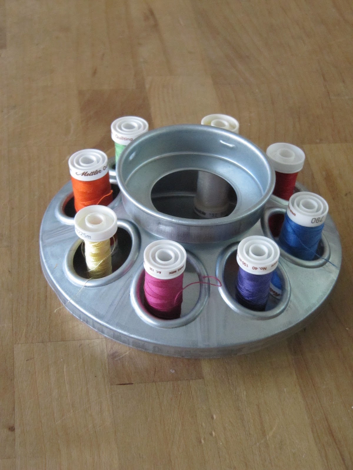 Sew Many Ways...: Tool Time Tuesday...Chicken Feeder For Sewing