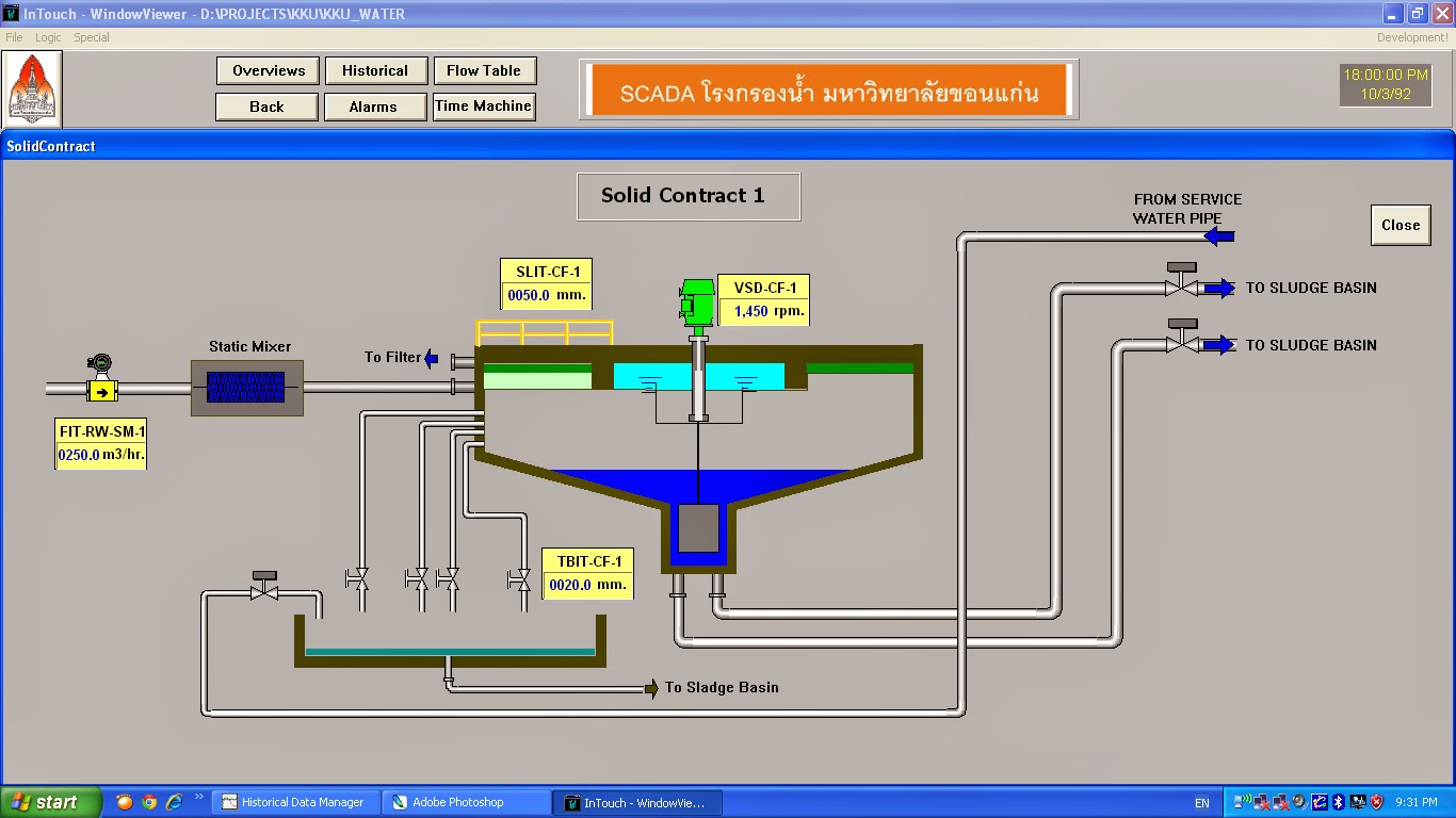 Proware Control Technology Co.,Ltd.: KKU WATER TREATMENT PLANT SCADA ...