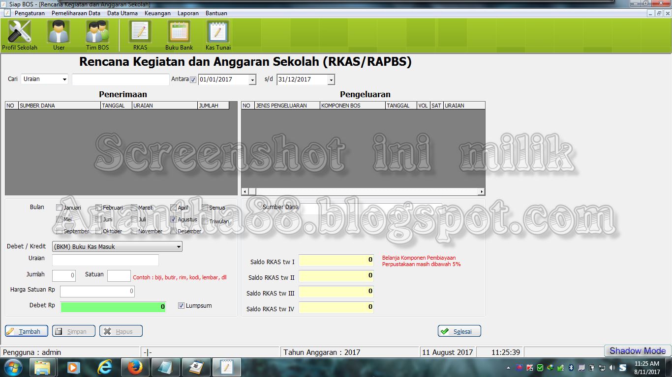 Anantha.blogspot.com: SIAP BOS 5.0.3 FULL VERSION