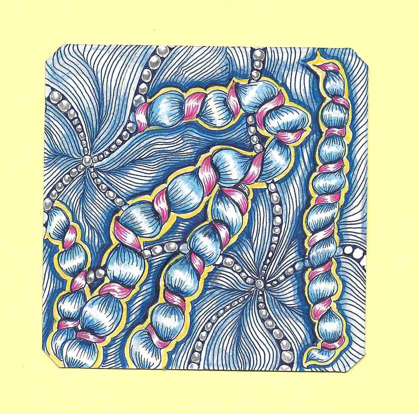 Art Room Blog: Zentangles by Verne Diva Challenge 247...