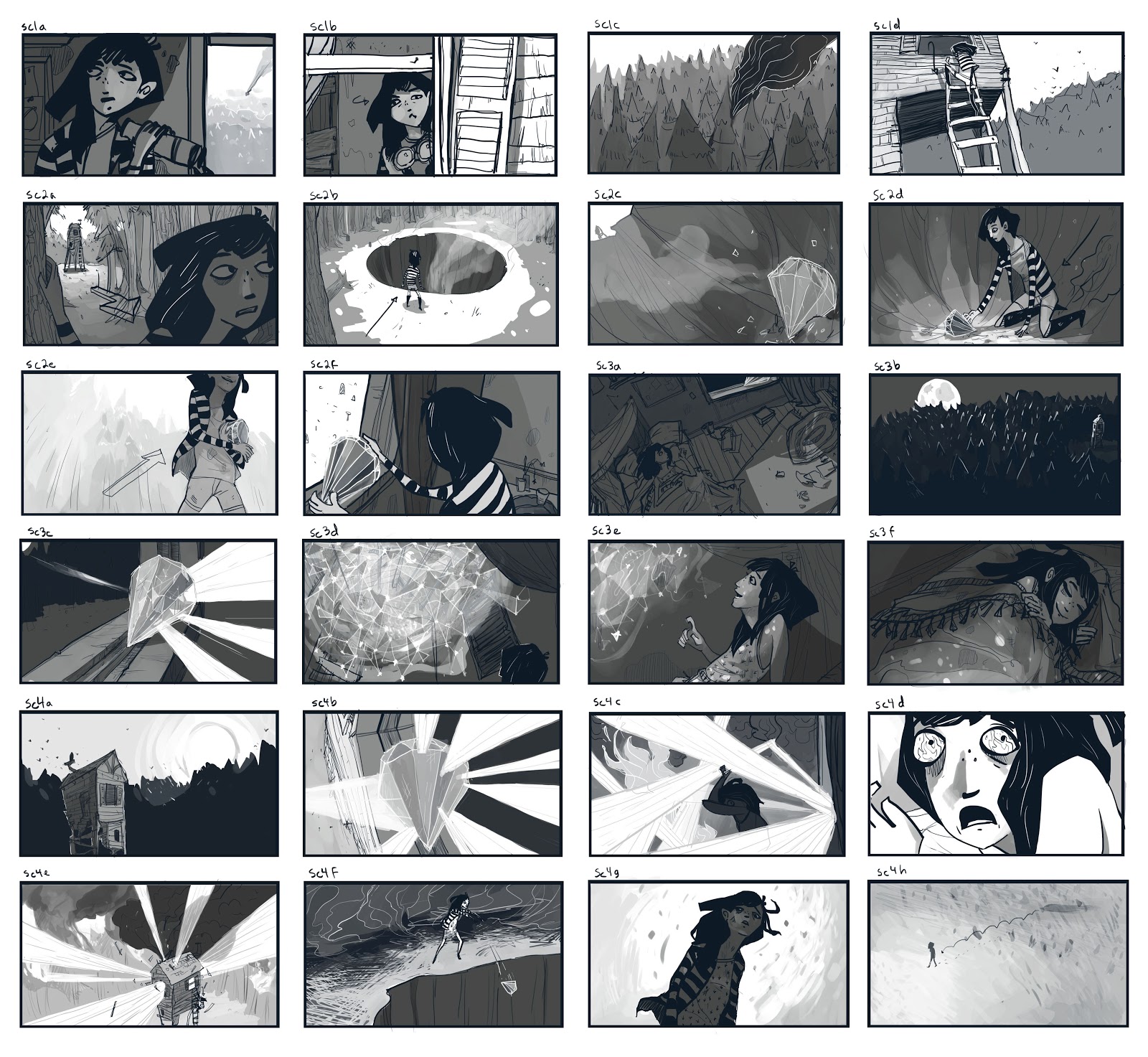 Kate Radomski Illustration: The Crater