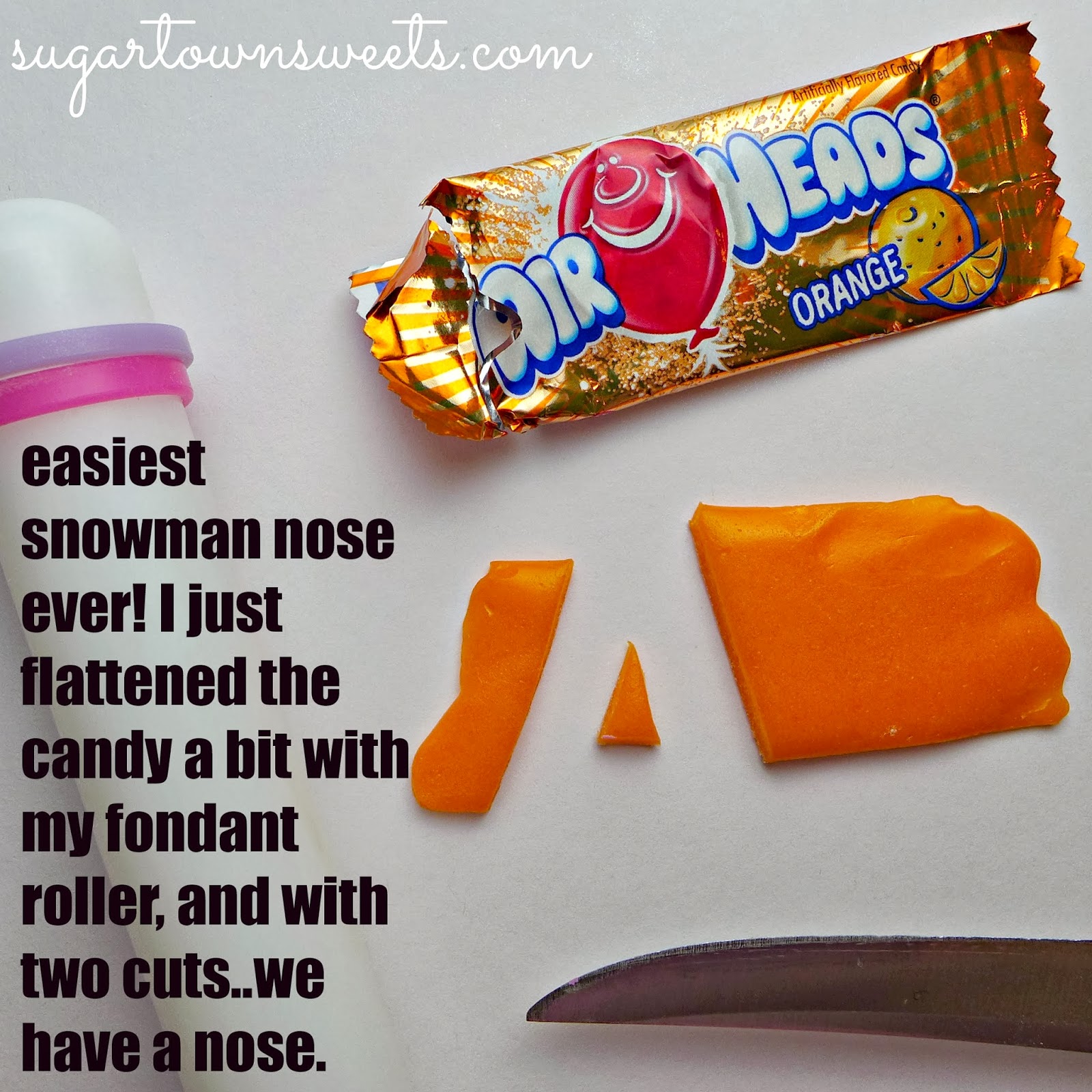 Sugartown Sweets: 3D Snowman Cookies