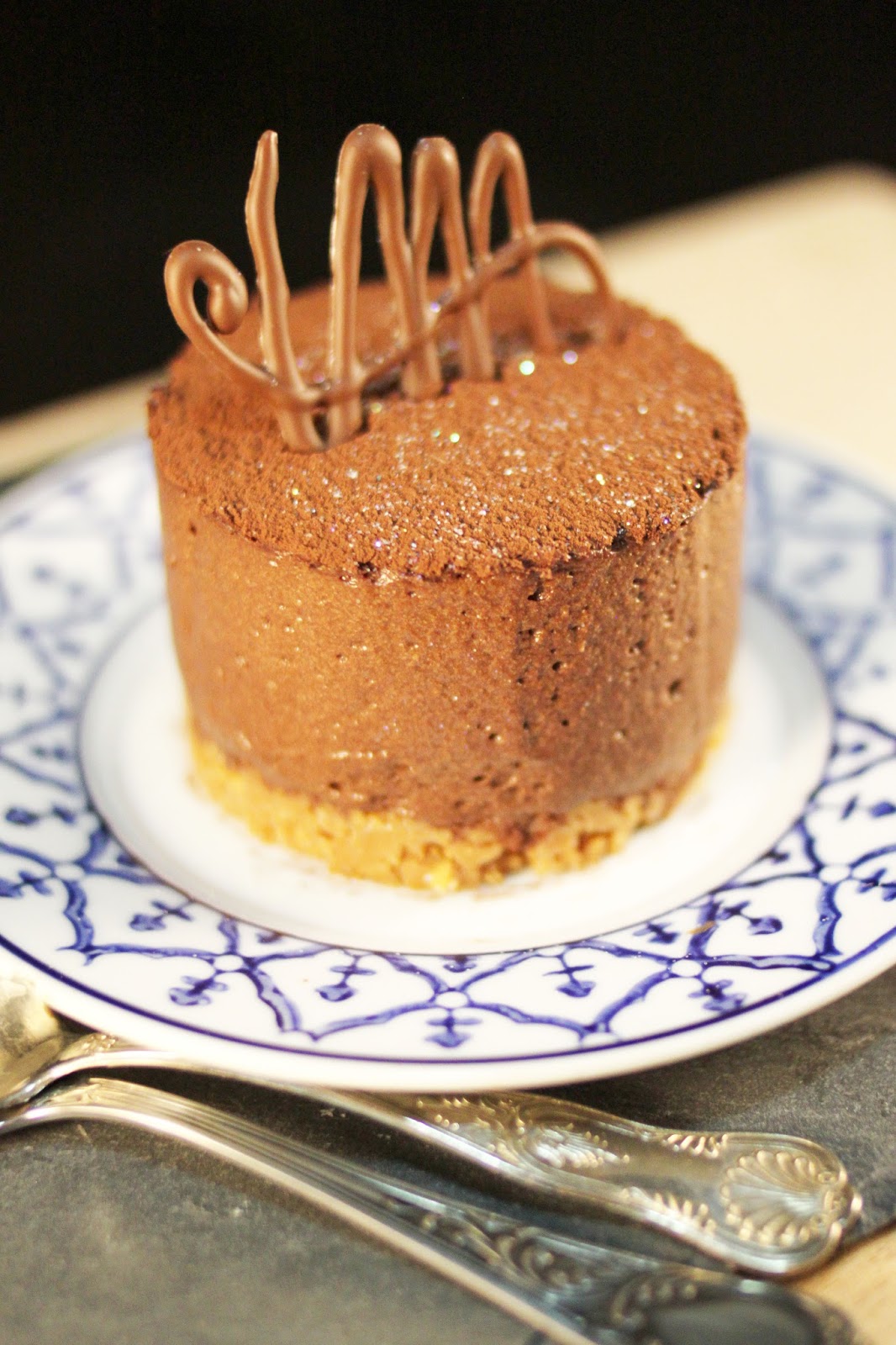 Chloé Délice: Le Délice { entremet individuel chocolat, spéculoos }