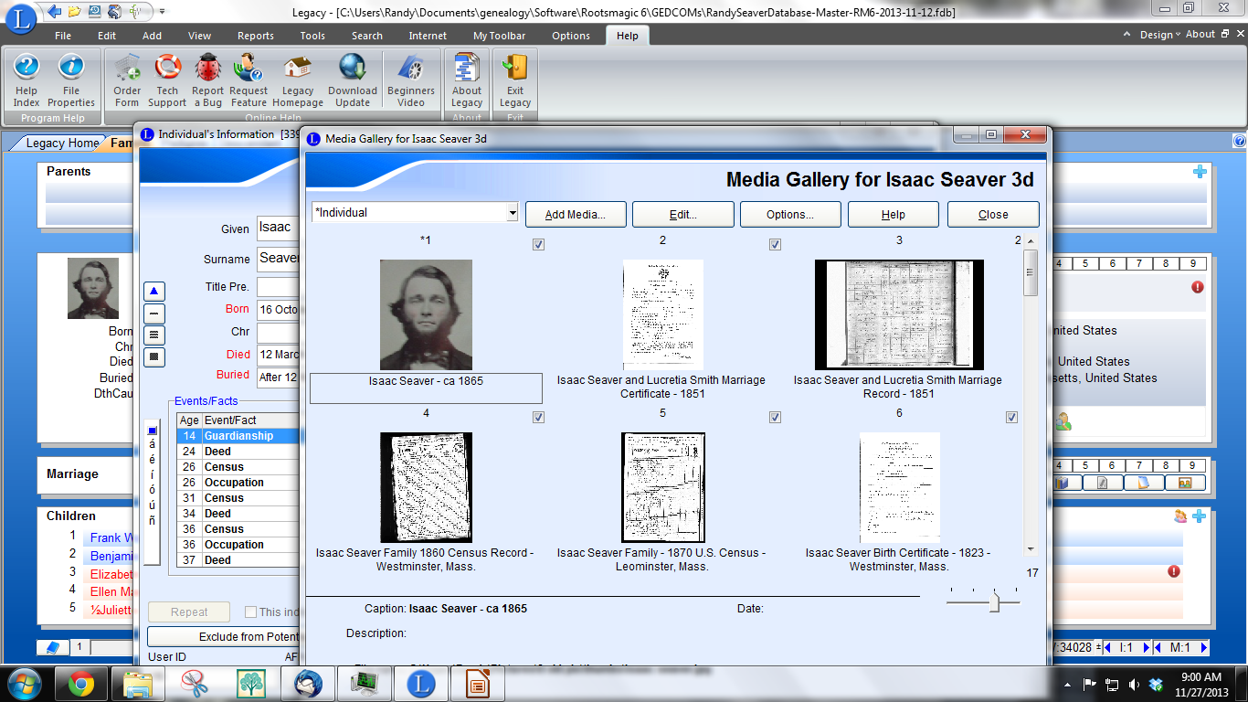 Genea-Musings: First Look at Legacy Family Tree Version 8.0 - Post 1: A ...