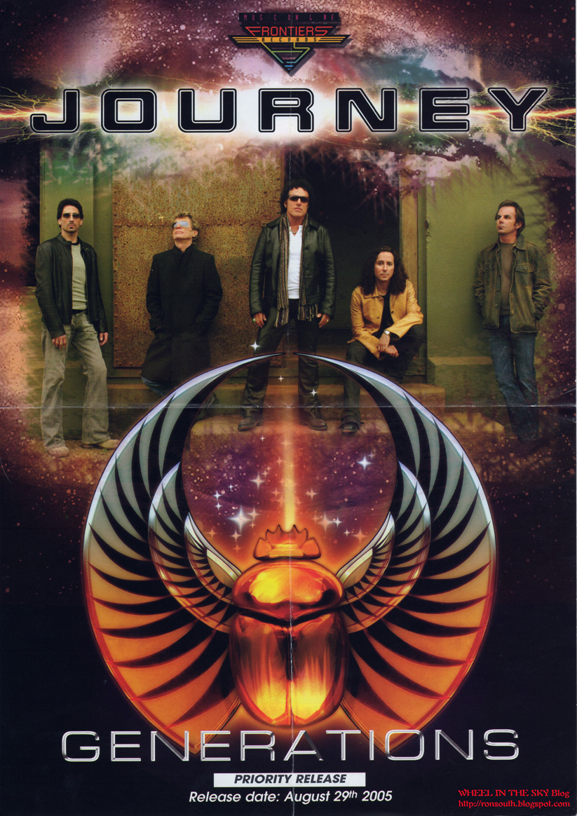 WHEEL IN THE SKY: JOURNEY "Generations" Italian Press Release from Frontiers Records