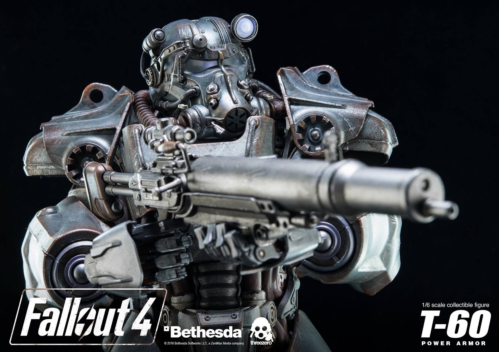 toyhaven: Threezero 1/6th scale Fallout 4 T-60 Power Armor 14.5-inch ...