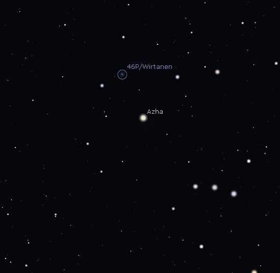 Astroblog: My First View of Comet 46P Wirtanen (6 December 2018)