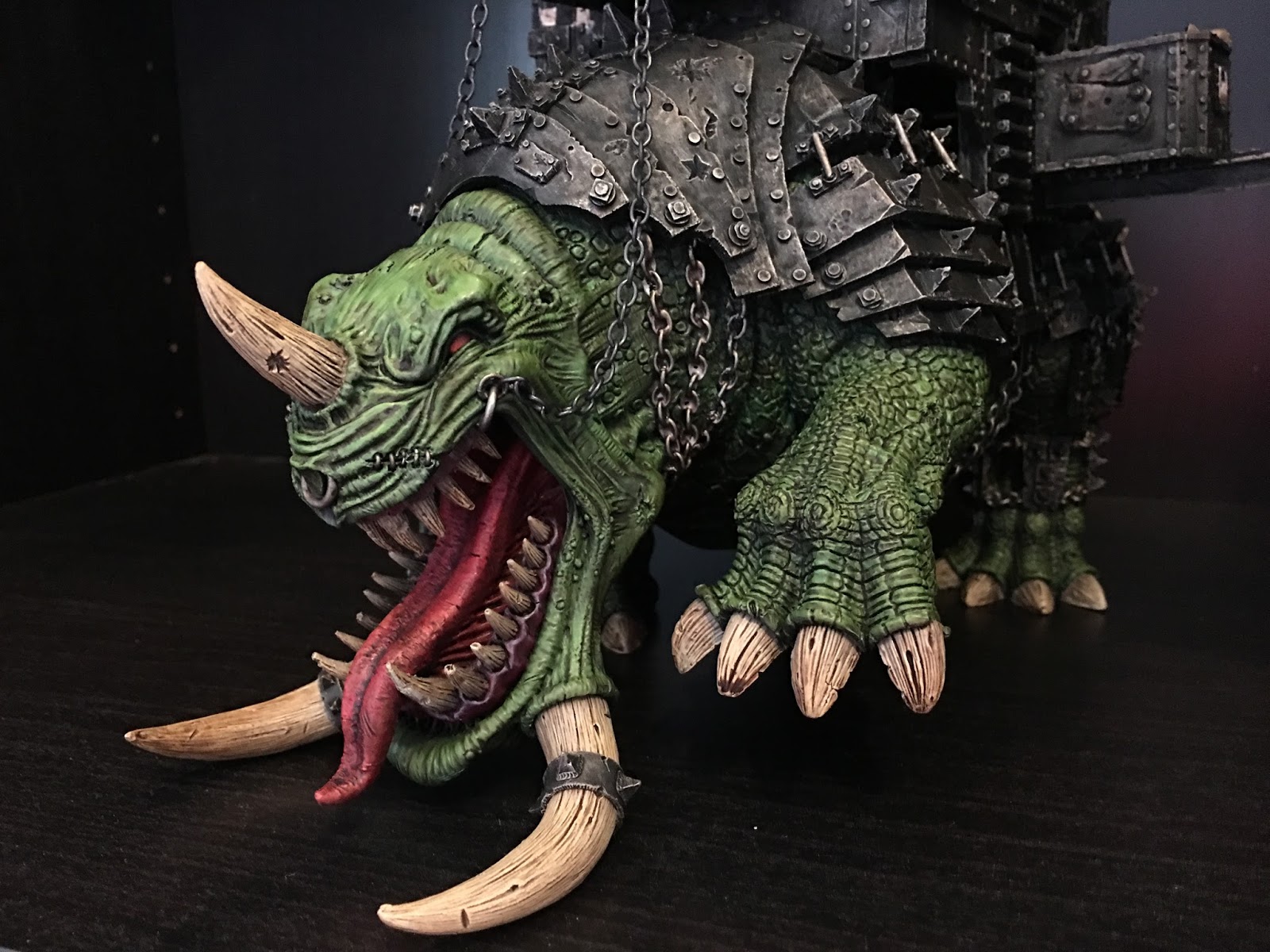 Battle Bunnies: Ork Gargantuan Squiggoth