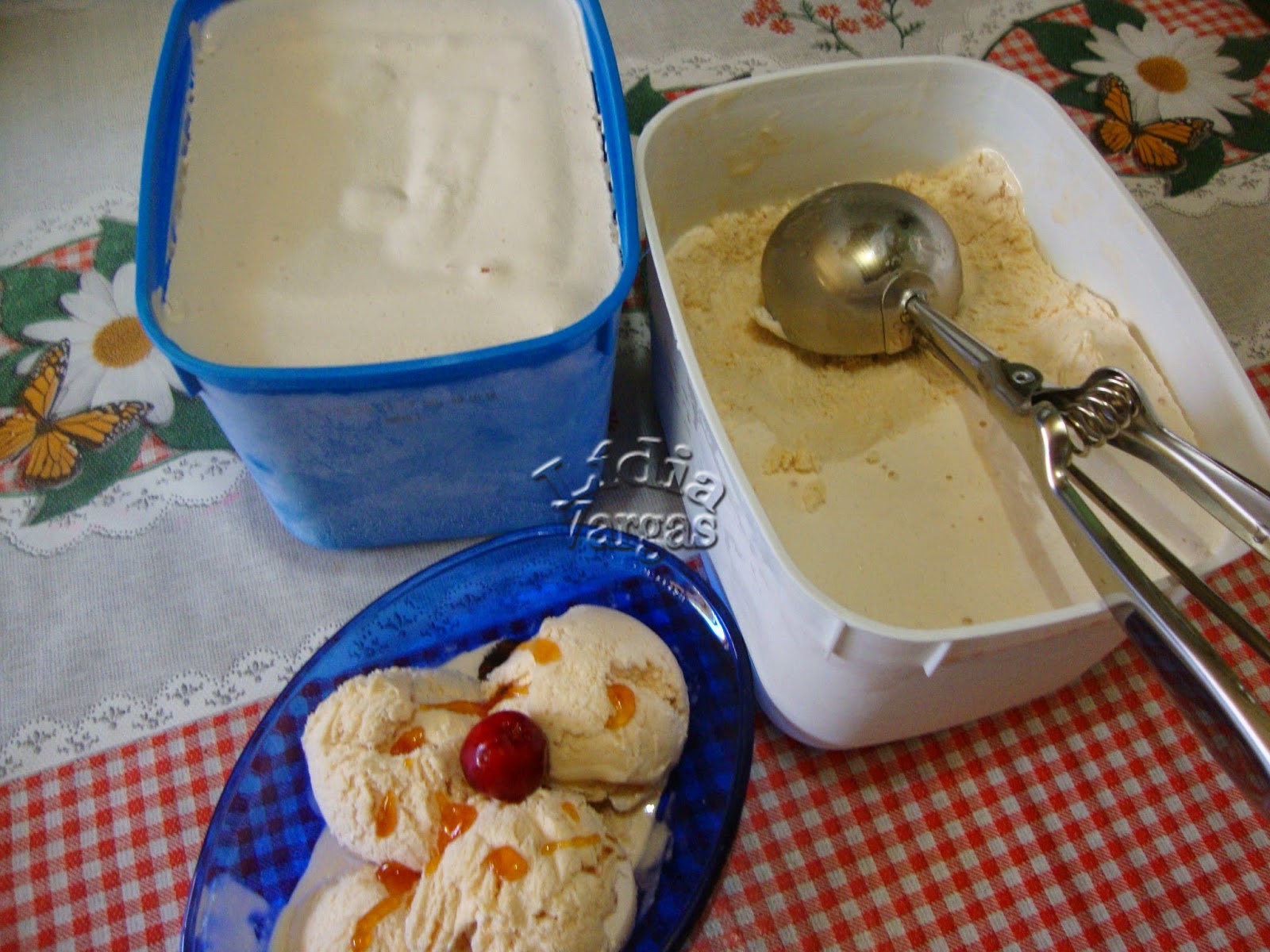 A DOCE ARTE DA LIDIA: SORVETE CASEIRO DE ACEROLA e RECEITA DA GELEIA