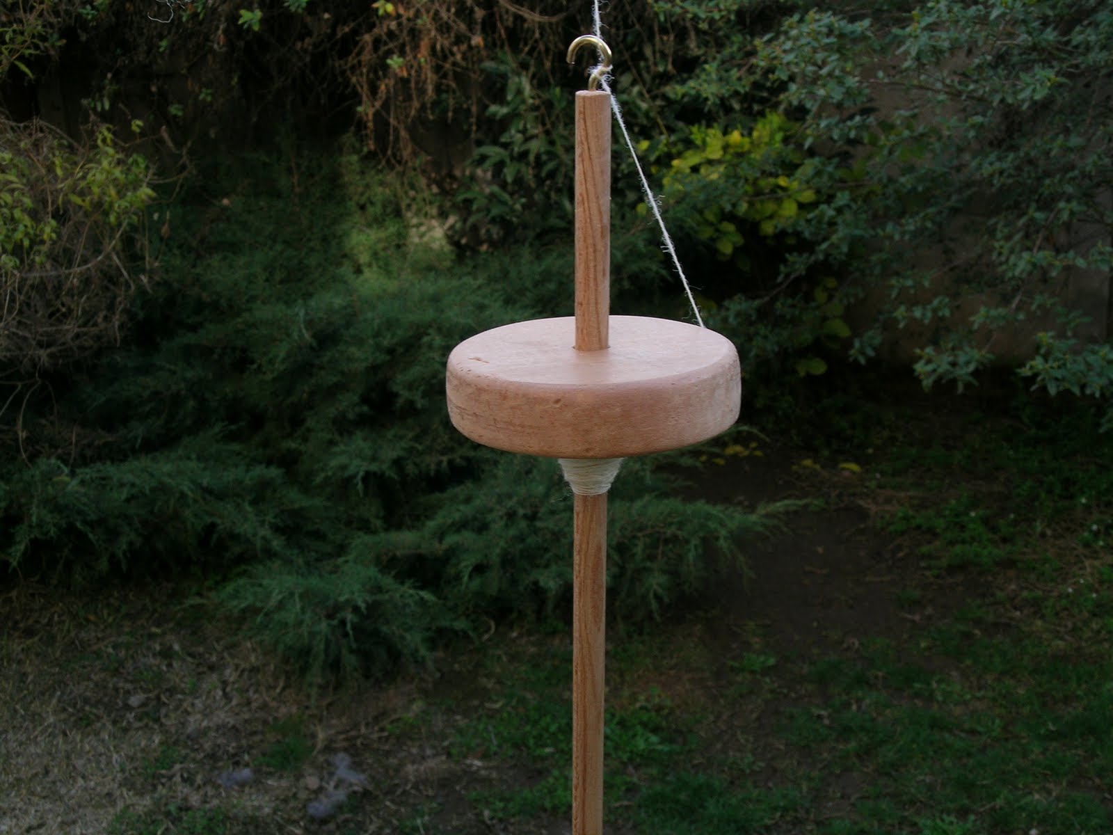 hilados y tejidos pelusa: Husos para hilado artesanal