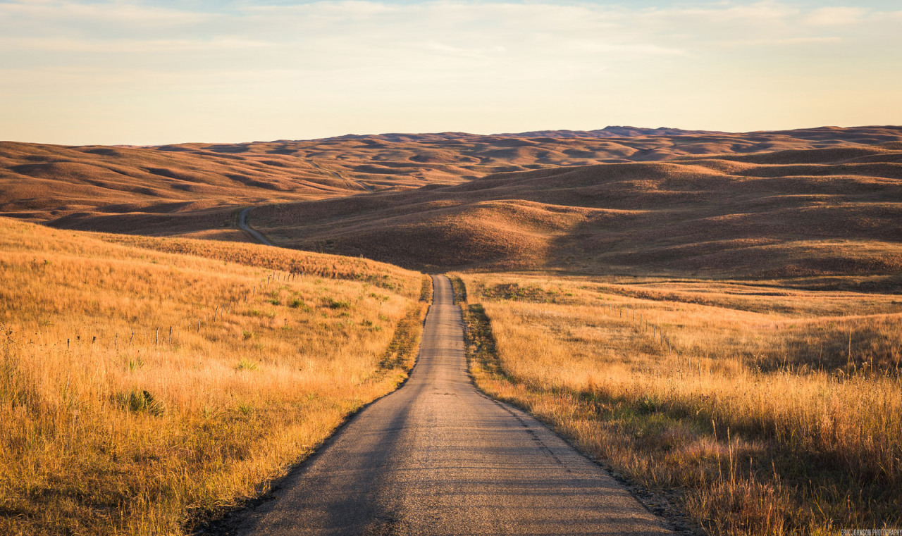Just A Car Guy: one road in Nebraska looks a lot like most I saw there ...